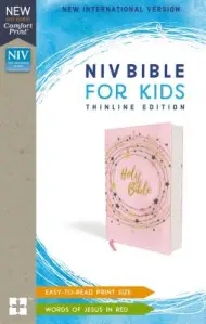 NIV Bible for Kids, Flexcover, Pink/Gold, Red Letter Edition, Comfort ...