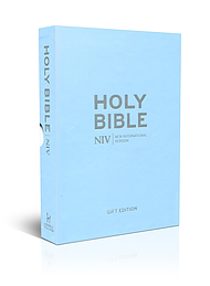 NIV Pocket Pastel Blue Soft-tone Bible | Free Delivery at Eden.co.uk