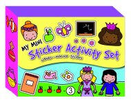 My Mini Sticker Activity Set - 6 Books Over 150 Stickers (Pink Box ...