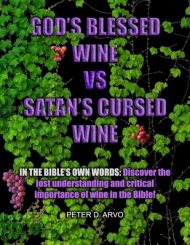 God's Blessed Wine vs Satan's Cursed Wine: Free Delivery at Eden.co.uk