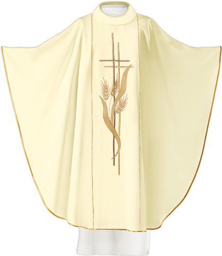 Cream Chasuble (Length 129cm x 150cm): Free Delivery at Eden.co.uk