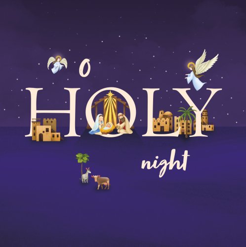 O Holy Night Charity Christmas Cards Pack of 10: Free Delivery when you spend £10 at Eden.co.uk