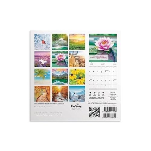 Bible Verses 2024 Mini Wall Calendar 9798886021608 | Eden