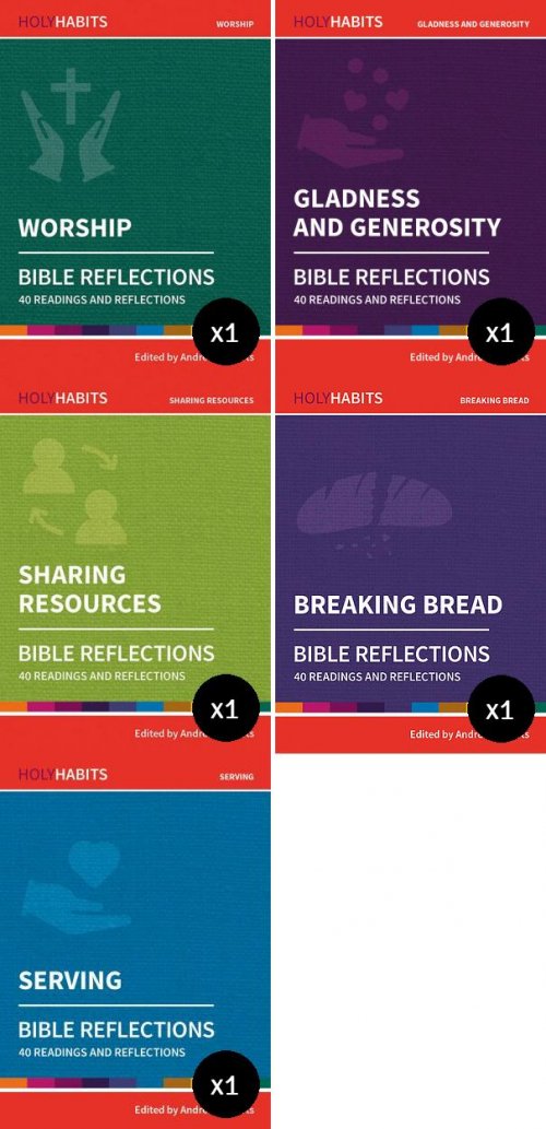 Holy Habits New Bible Reflections bundle: Free Delivery at Eden.co.uk