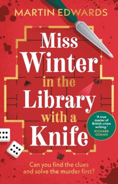 Miss Winter in the Library with a Knife : a festive murder mystery set ...