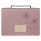 Bible Cover Fashion Dusty Mauve Be Joyful 1 Thess. 5:16-18: Free ...
