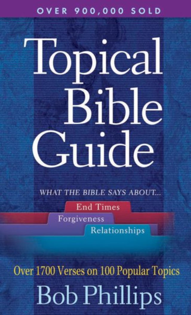 Topical Bible Guide | Free Delivery when you spend £10 at Eden.co.uk