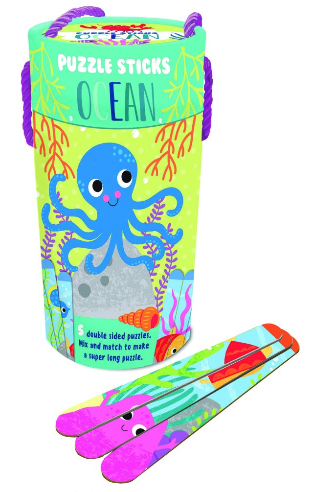 Puzzle Sticks In Tube - Ocean| Free Delivery at Eden.co.uk