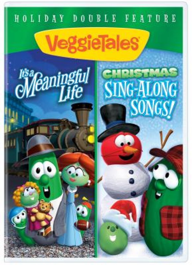 DVD-Veggie Tales: Meaningful Life/Christmas Sing-Along Double Feature ...