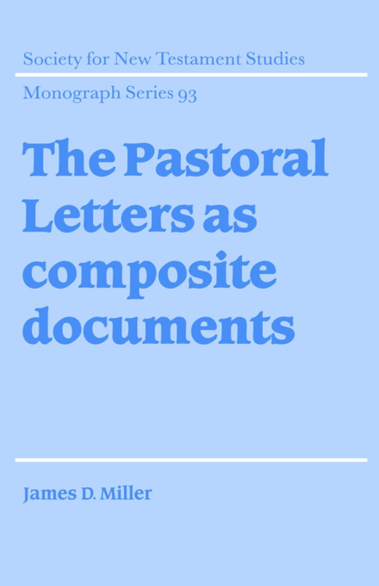 Pastoral Letters As Composite Documents| Free Delivery at Eden.co.uk