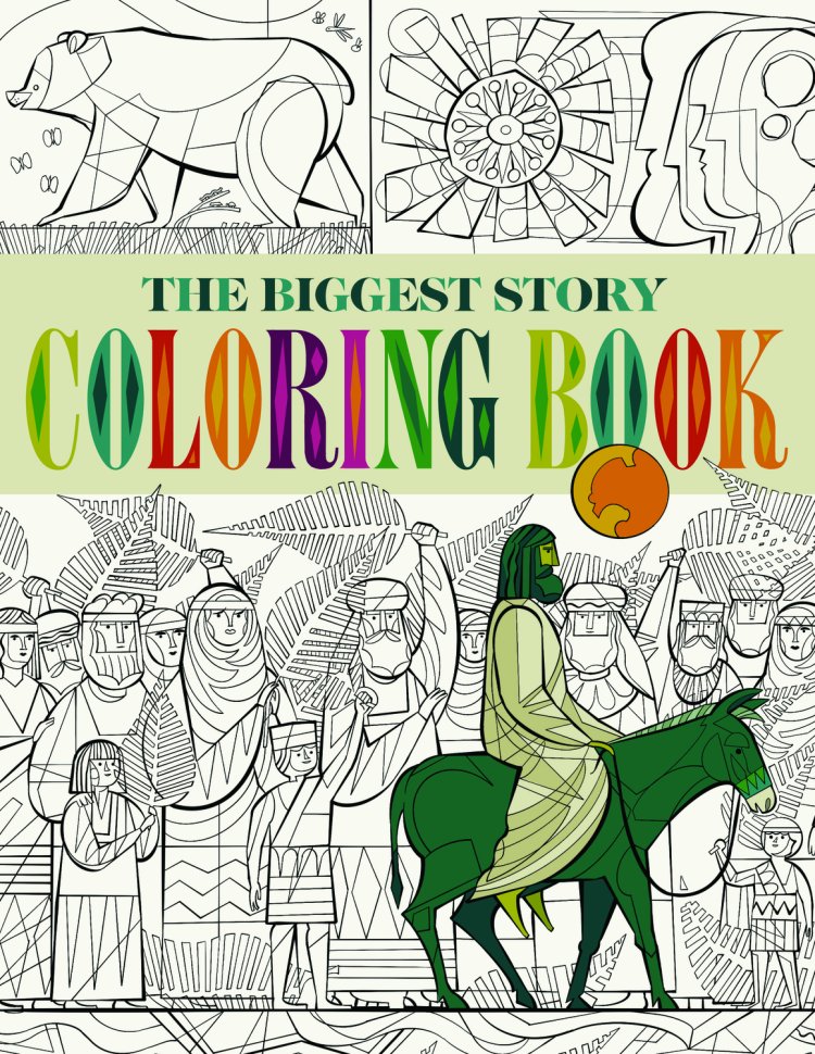 The Biggest Story Coloring Book| Free Delivery when you spend £10 at ...