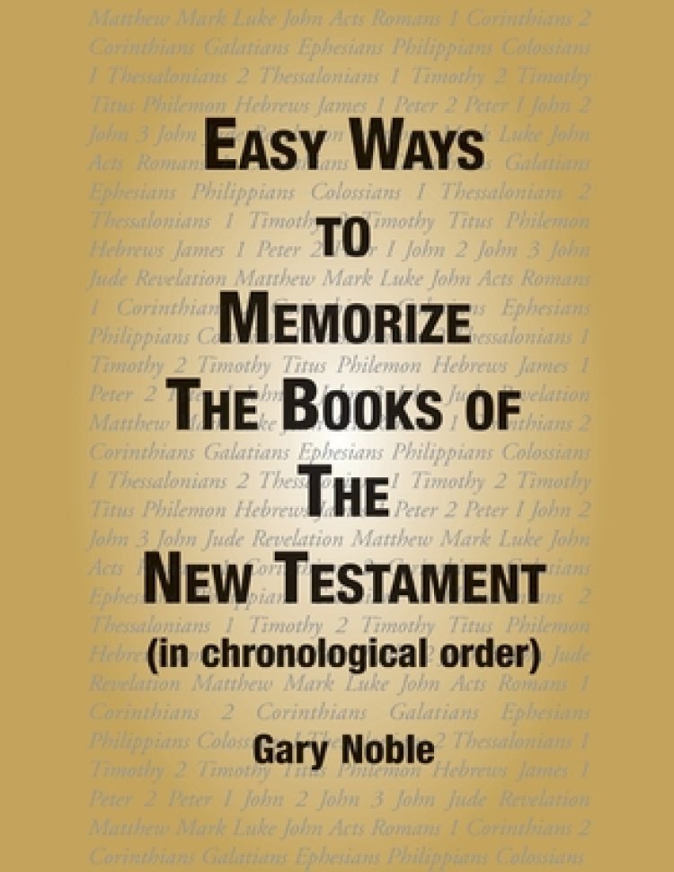 Easy Ways to Memorize the Book of the New Testament| Free Delivery at ...