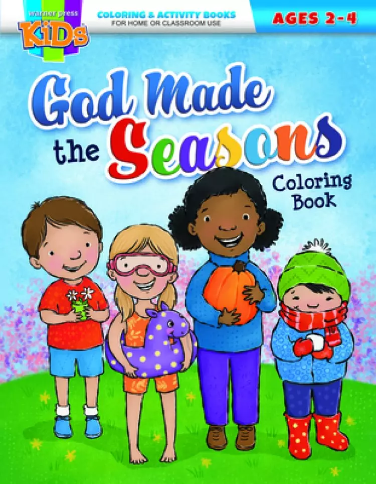 God Made the Seasons Coloring Book | Free Delivery when you spend £10 ...