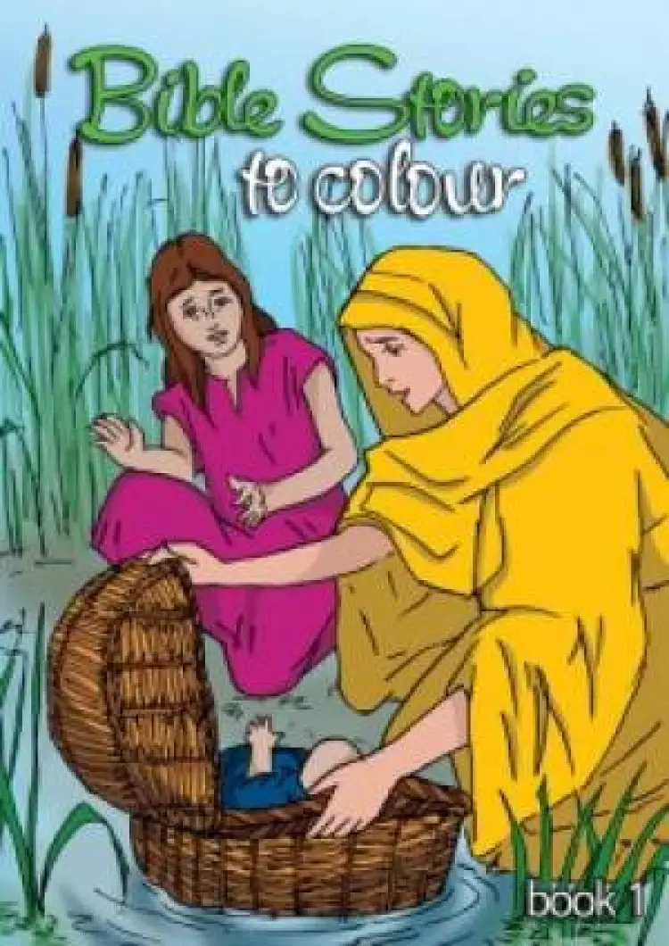 Bible Stories To Colour Book 1 | Free Delivery when you spend £10 at ...