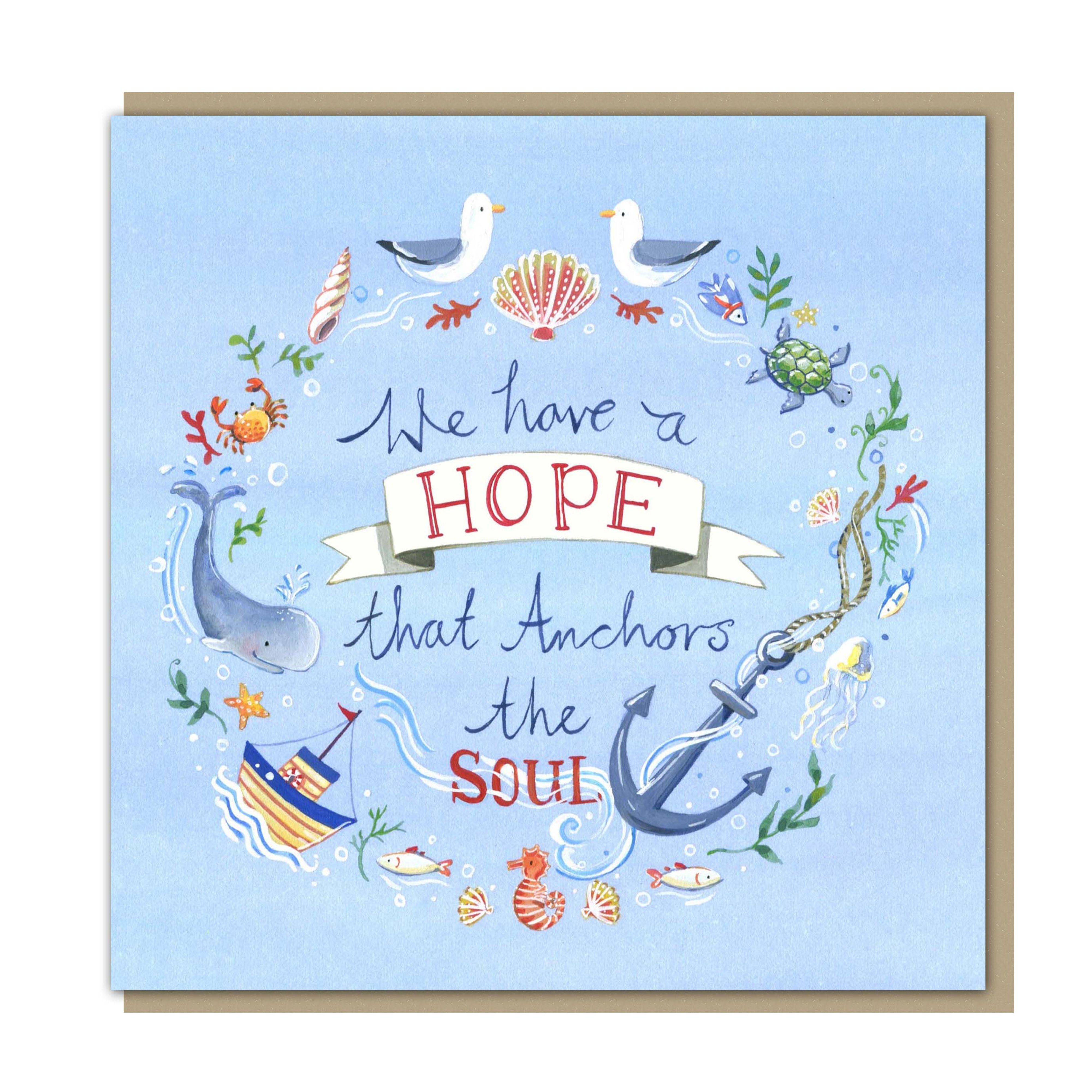 We have a Hope 'Anchor' Single Card | Free Delivery when you spend £10 ...