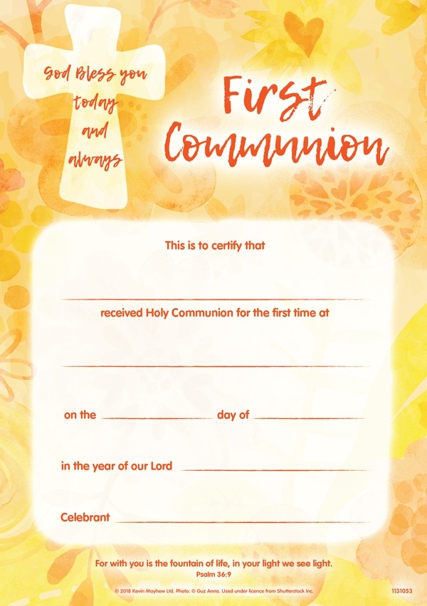 first-communion-certificate-pack-of-10-free-delivery-eden-co-uk