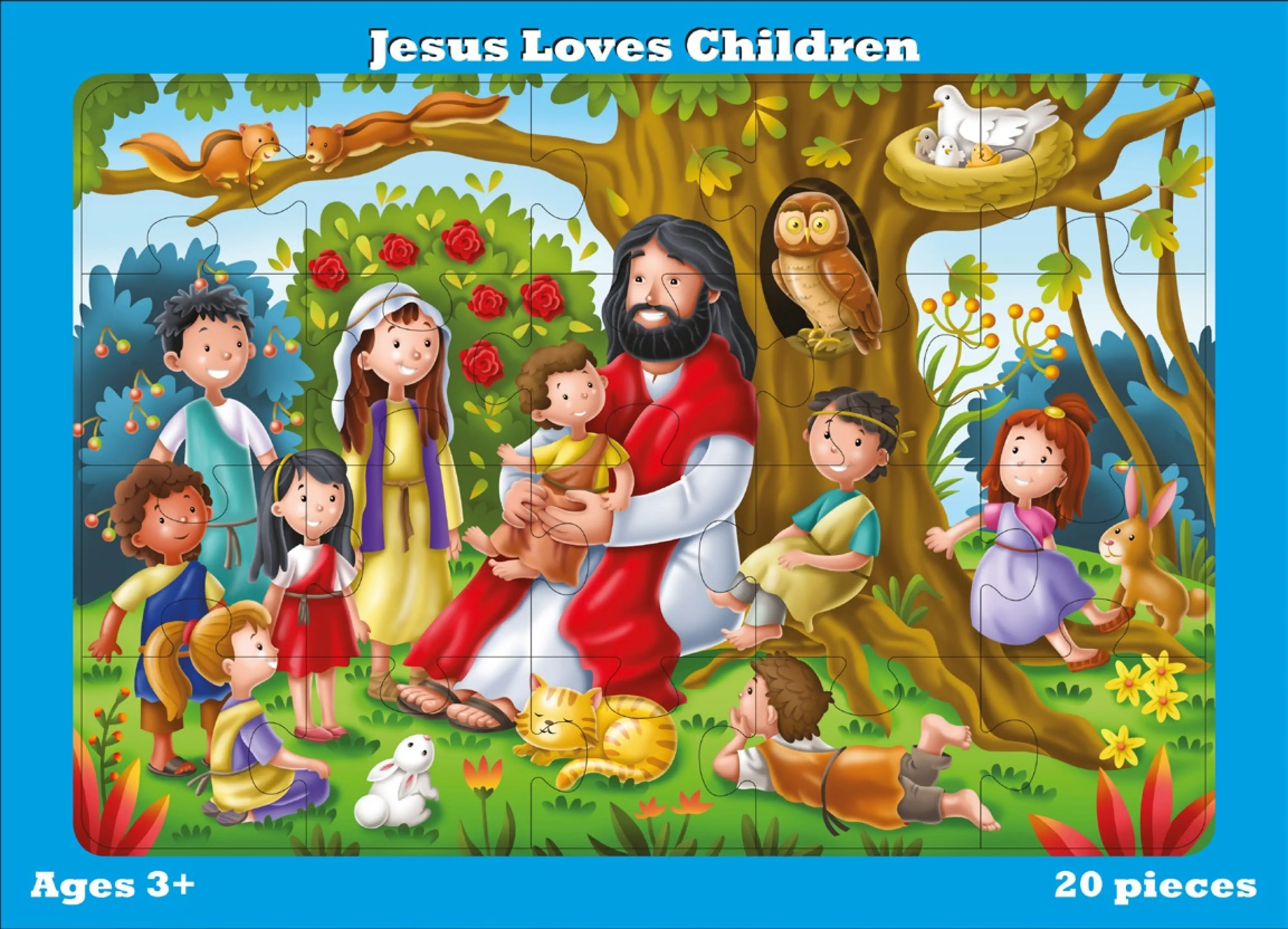Jesus Loves Children Jigsaw Puzzle: Free Delivery at Eden.co.uk