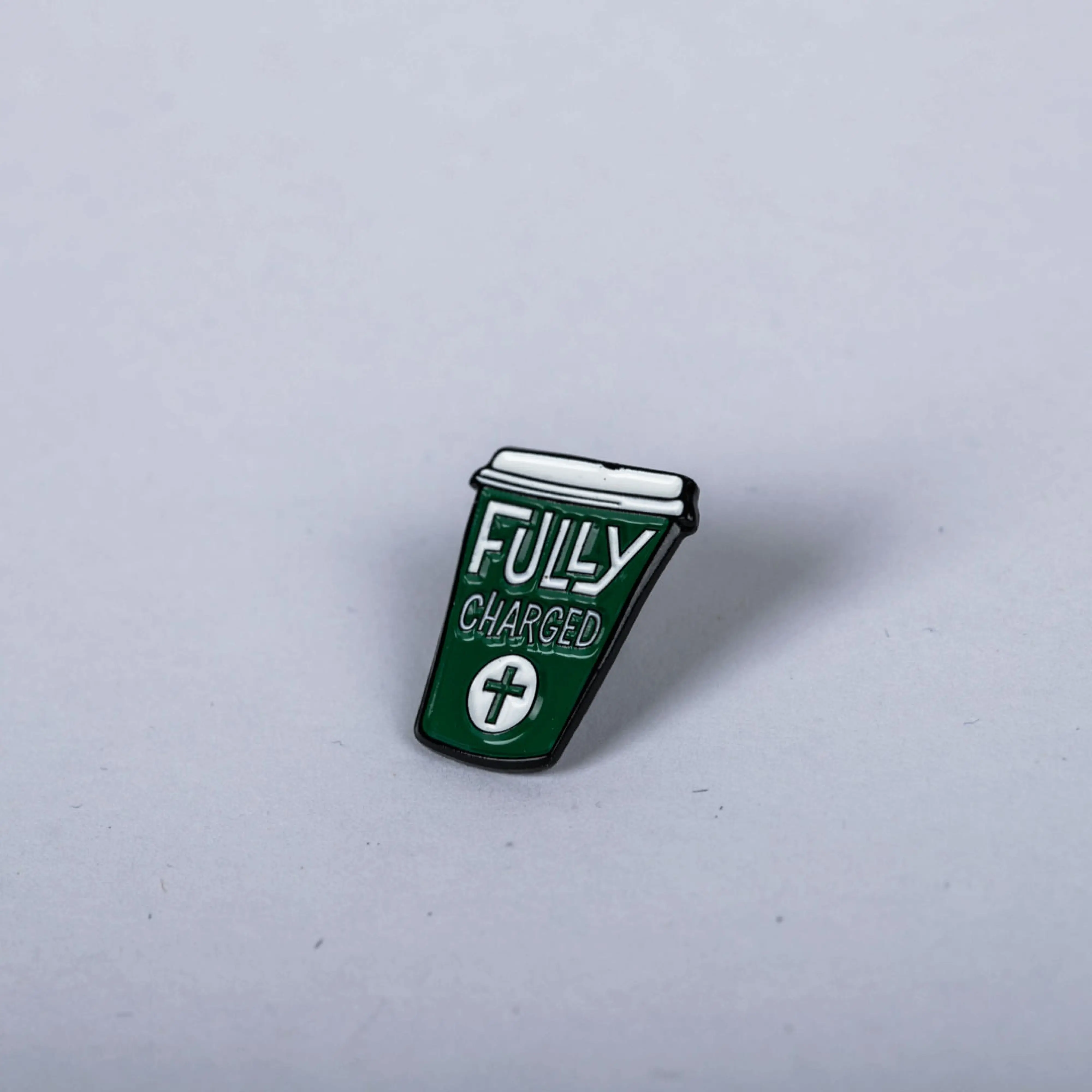 Lapel Pin Fully Charged Pack of 6: Free Delivery when you spend £15 at ...