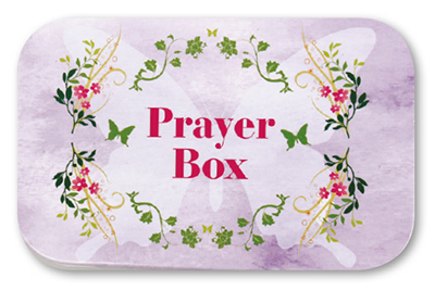 Floral Tin Prayer Box with Memo Pad and Pencil | Free Delivery when you ...