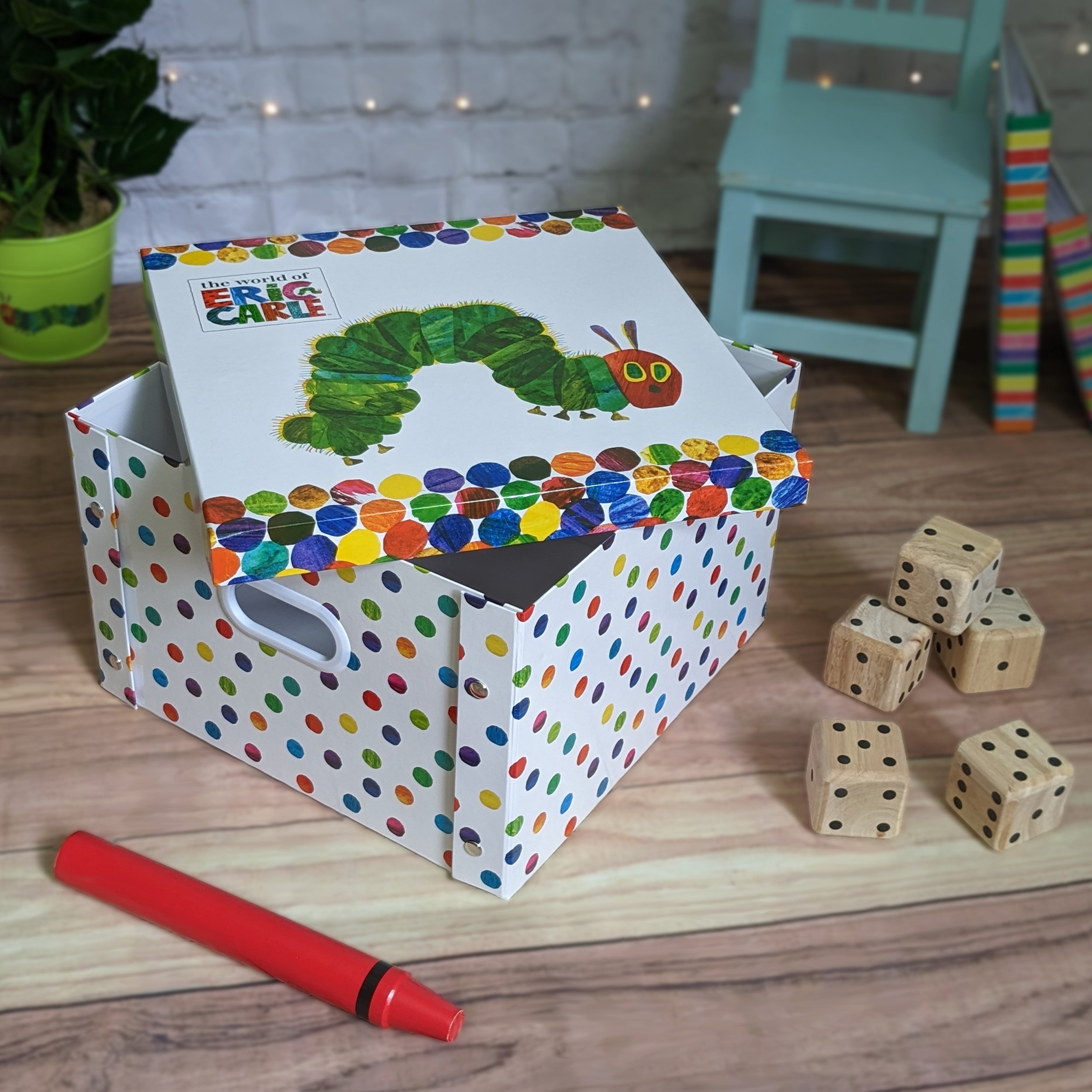 Collapsible Storage Box - Very Hungry Caterpillar | Free Delivery at ...
