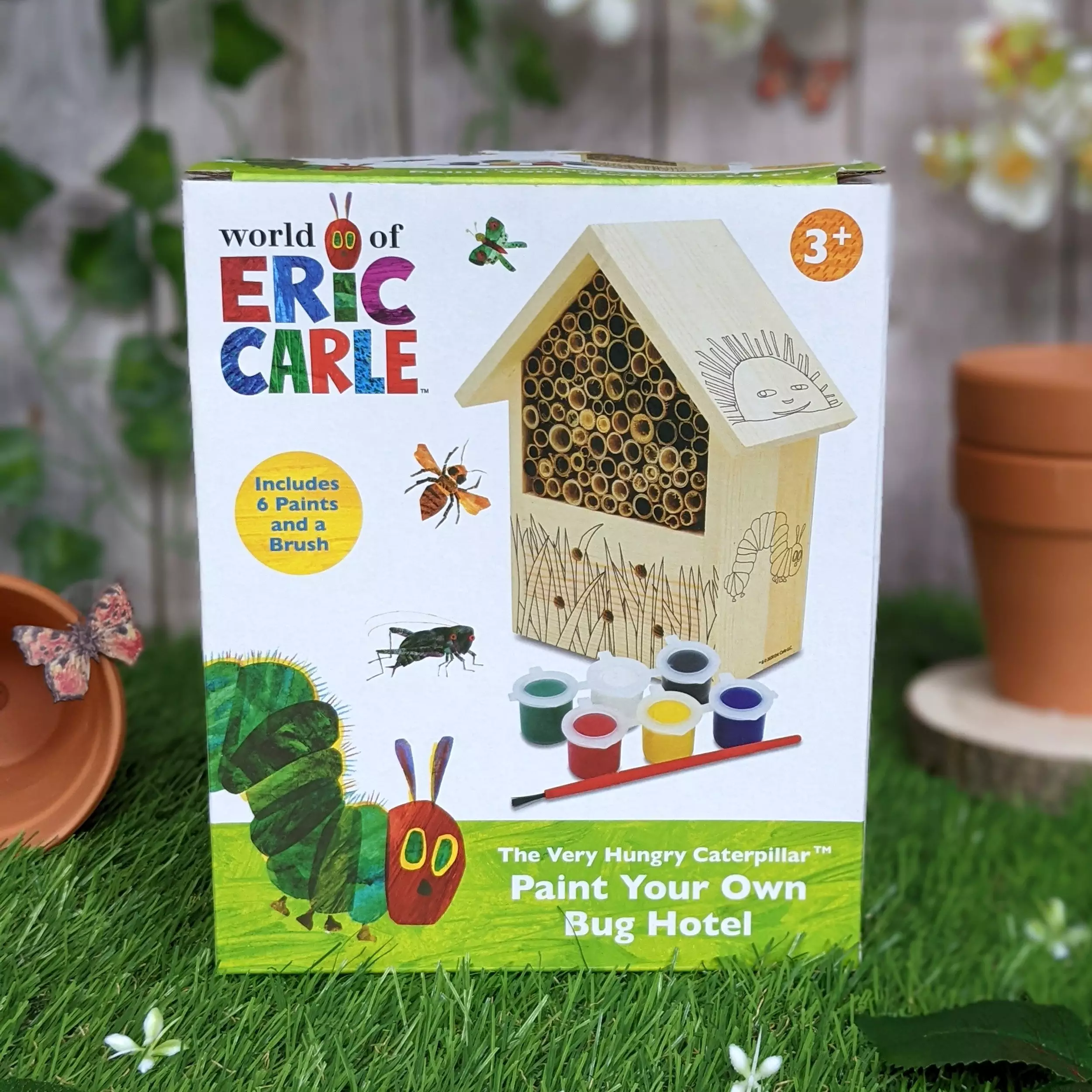 Paint Your Own Bug Hotel - Very Hungry Caterpillar | Free Delivery at ...