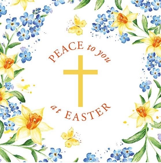 Peace to You at Easter Charity Easter Cards Pack of 5 5060069273499 | Eden