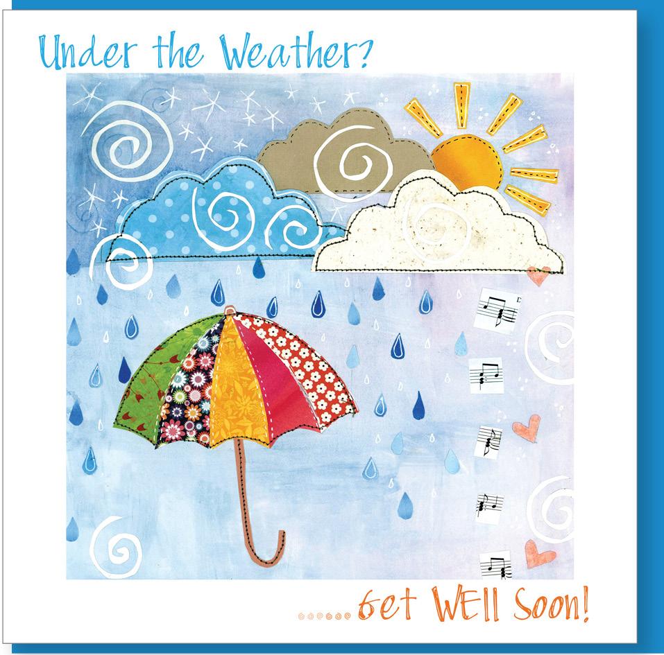 Under the Weather Greetings Card 5060427971975 | Fast Delivery at Eden