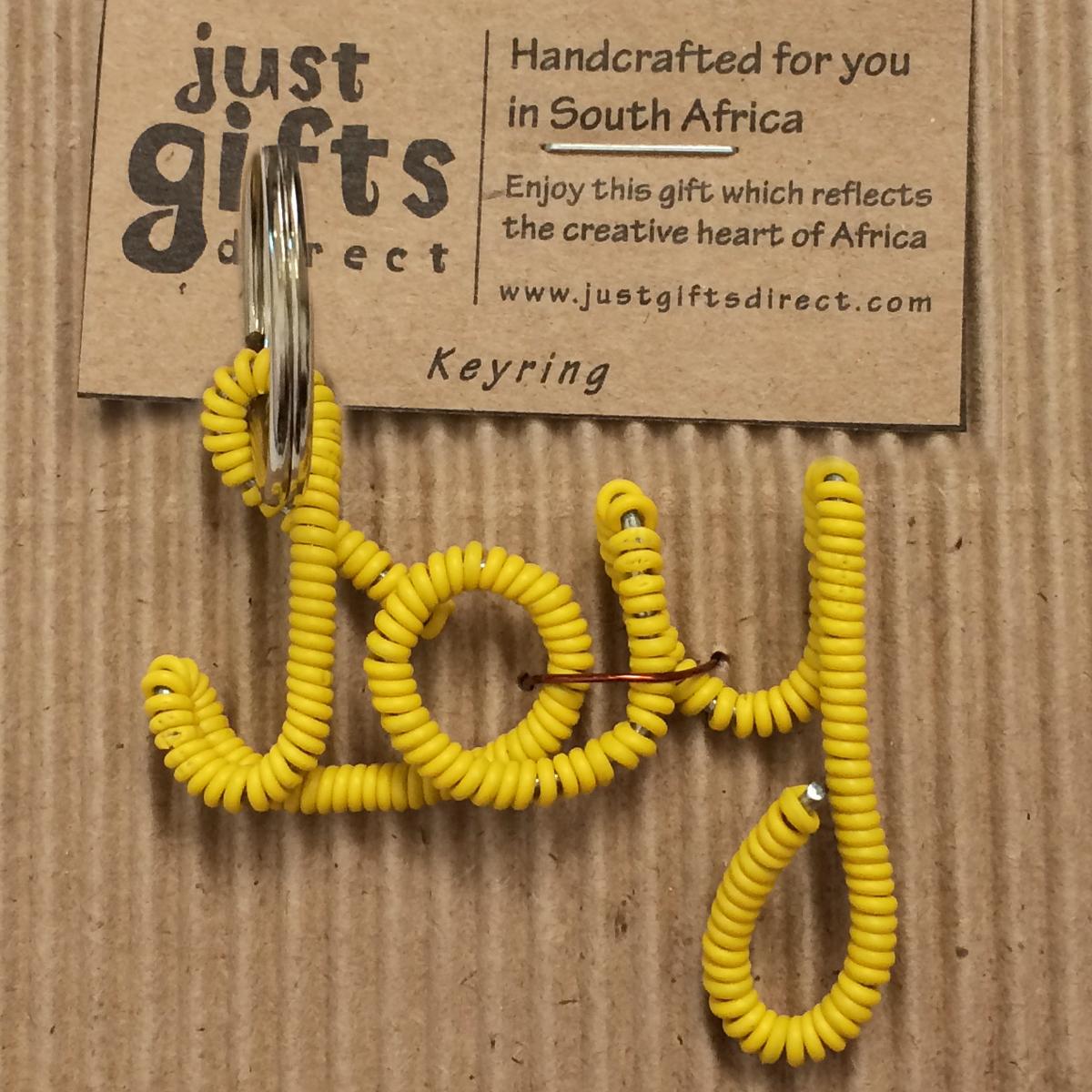 Wire Joy Keyring| Free Delivery when you spend £10 at Eden.co.uk