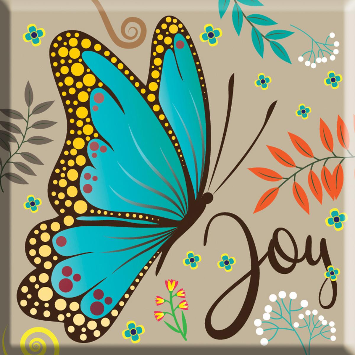 Joy butterfly magnet 5060427978189 | Fast Delivery at Eden