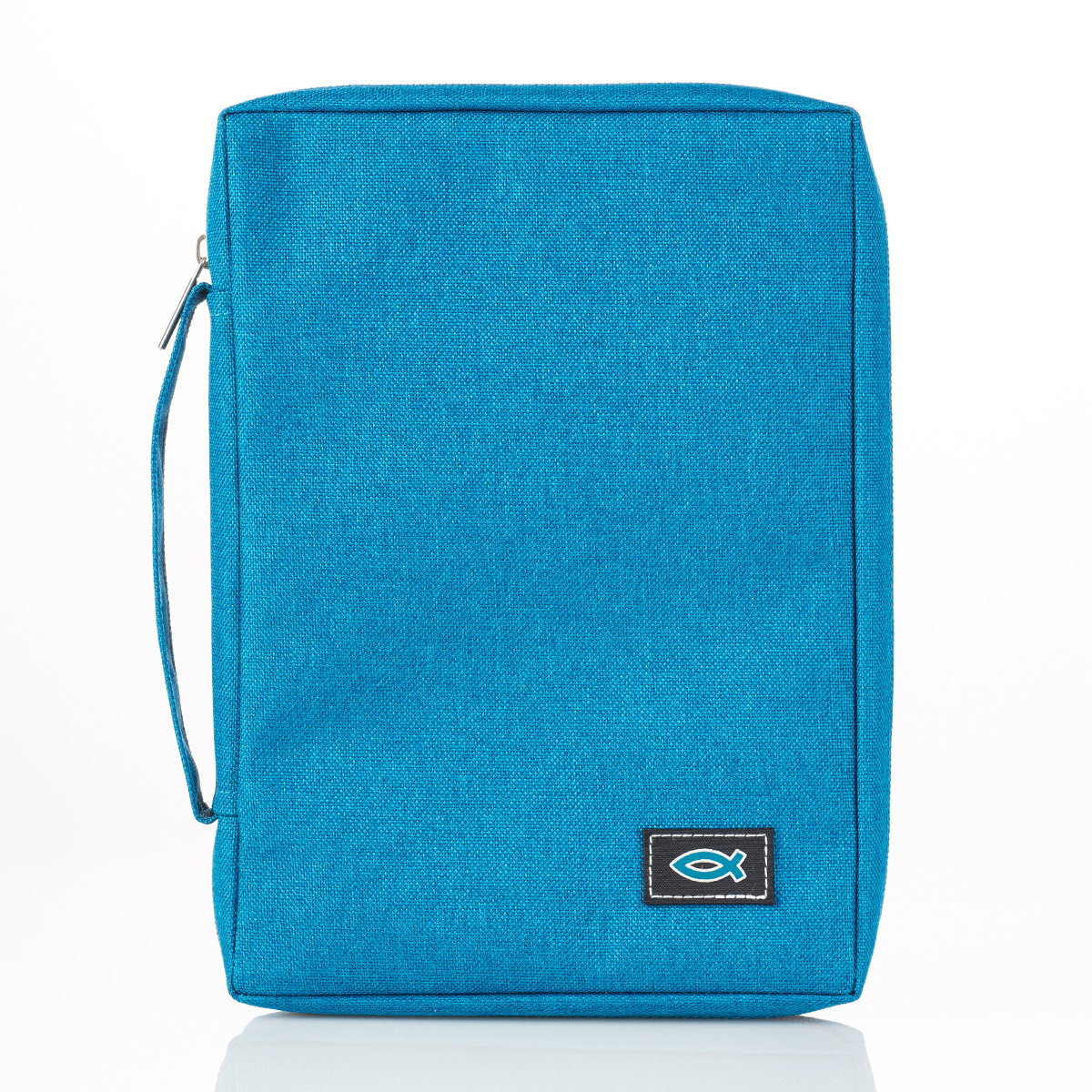 Teal Poly Canvas Value Bible Cover With Fish Badge Free Delivery At teal-poly-canvas-value-bible-cover-with-fish-badge-free-delivery-at