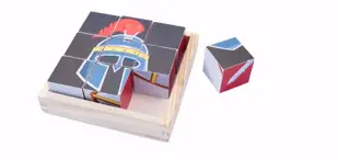 Armour of God Wooden Block Puzzle: Free Delivery at Eden.co.uk