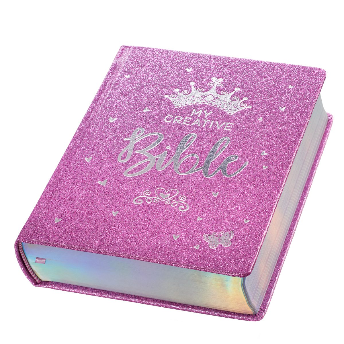 My Creative Bible Purple Glitter Hardcover | Free Delivery @ Eden.co.uk