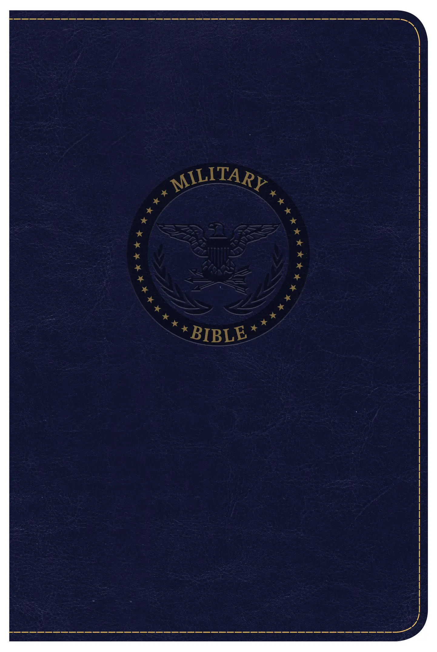 CSB Military Bible, Navy Blue Leathertouch: Free Delivery at Eden.co.uk