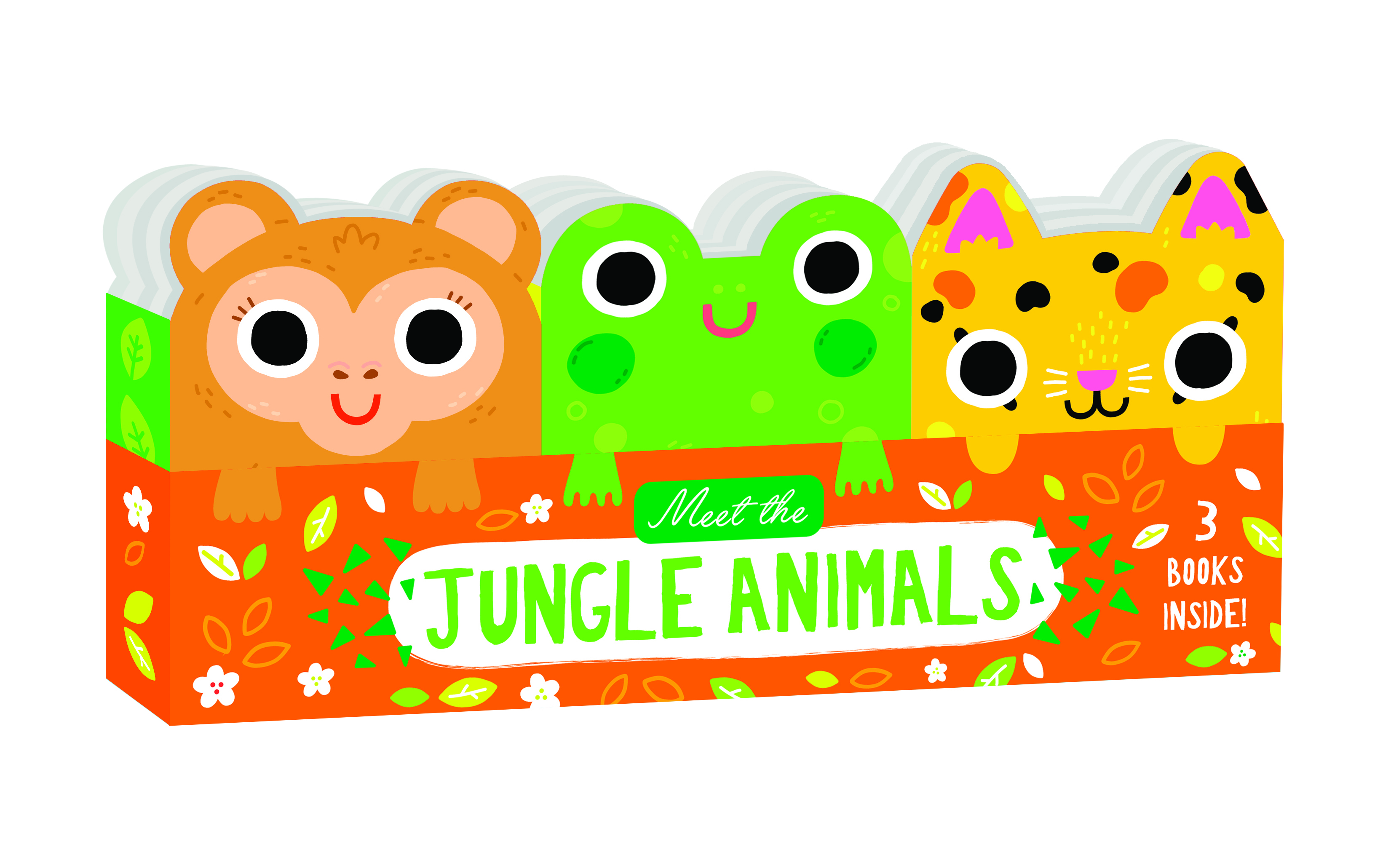 Shaped Animal Board Book Set - Meet the Jungle Animals| Free Delivery ...