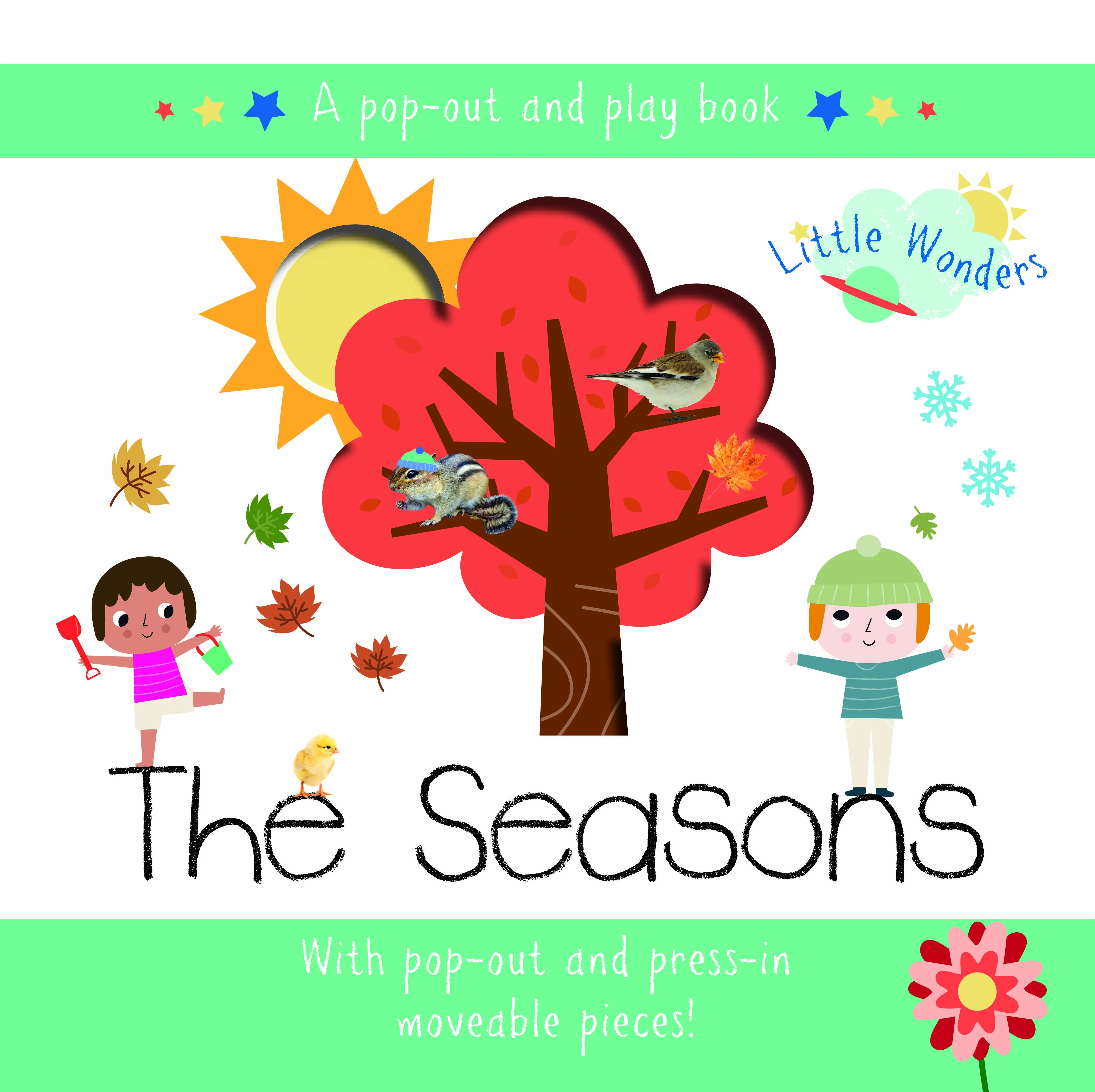 Little Wonders Pop-Out Playbook - Seasons: Free Delivery at Eden.co.uk