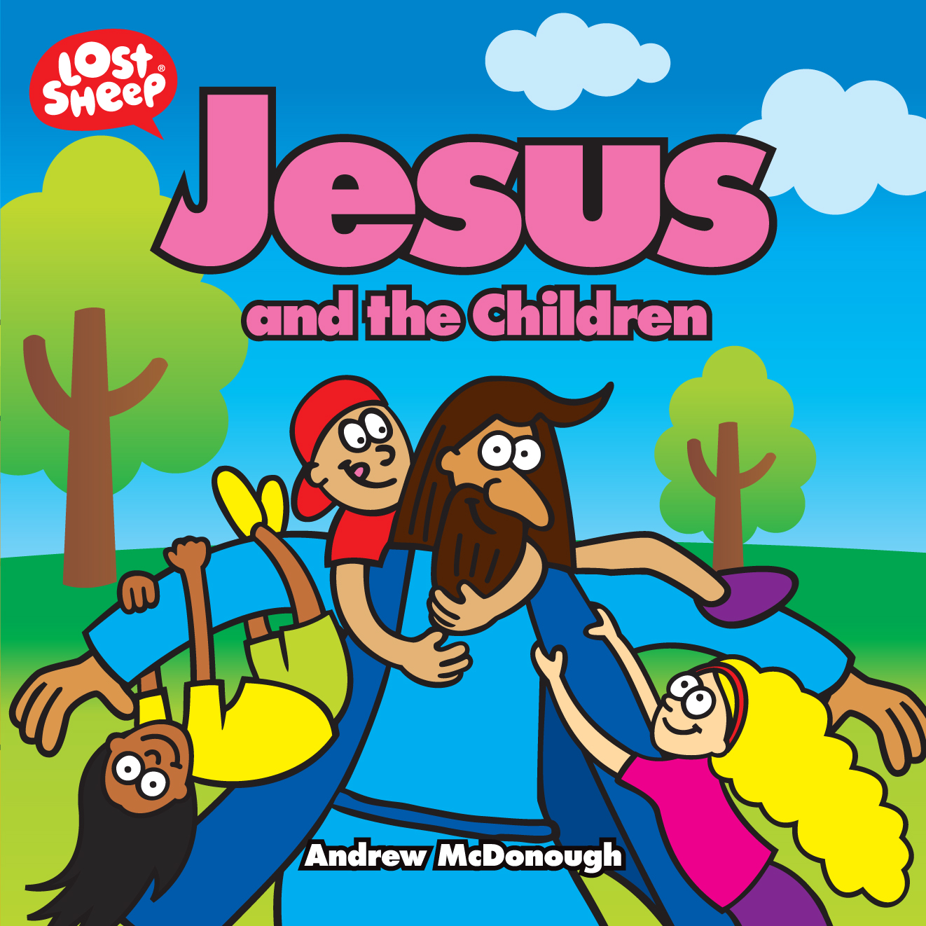 Jesus and the Children by Andrew McDonough | Fast Delivery at Eden