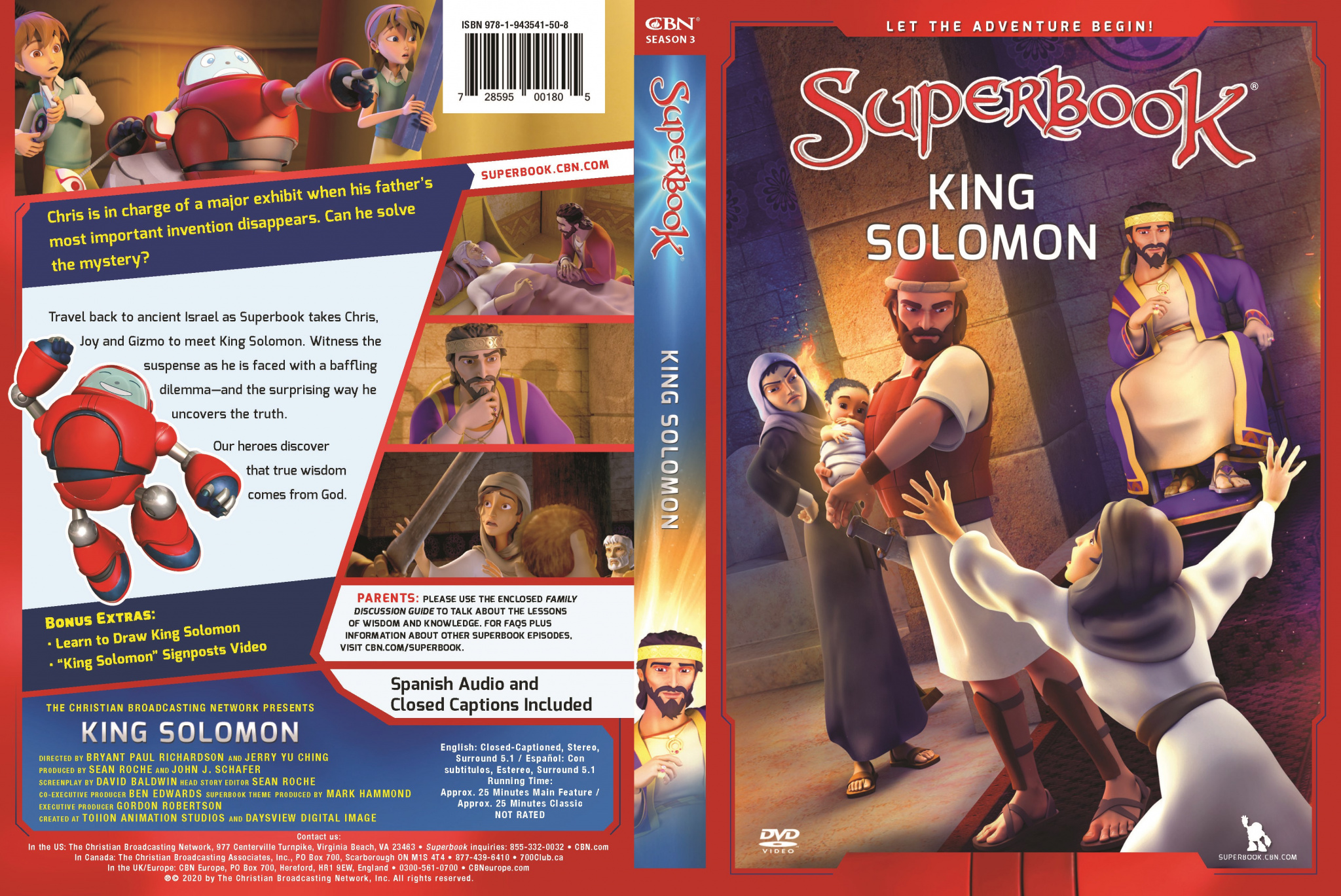 King Solomon by SuperBook | Free Delivery at Eden | 9781943541508