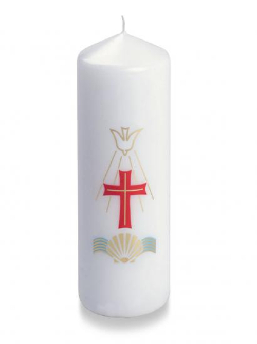 Baptismal Candle (Each) (BC-03A) | Free Delivery when you spend £10 ...