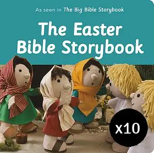 The Easter Bible Storybook Pack of 10: Free Delivery at Eden.co.uk