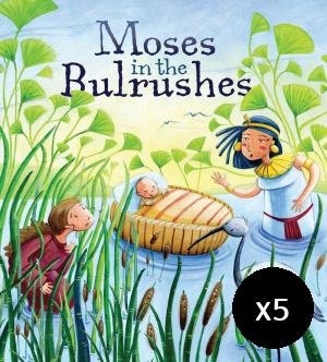 Moses in the Bulrushes - Pack of 5 | Free Delivery at Eden.co.uk