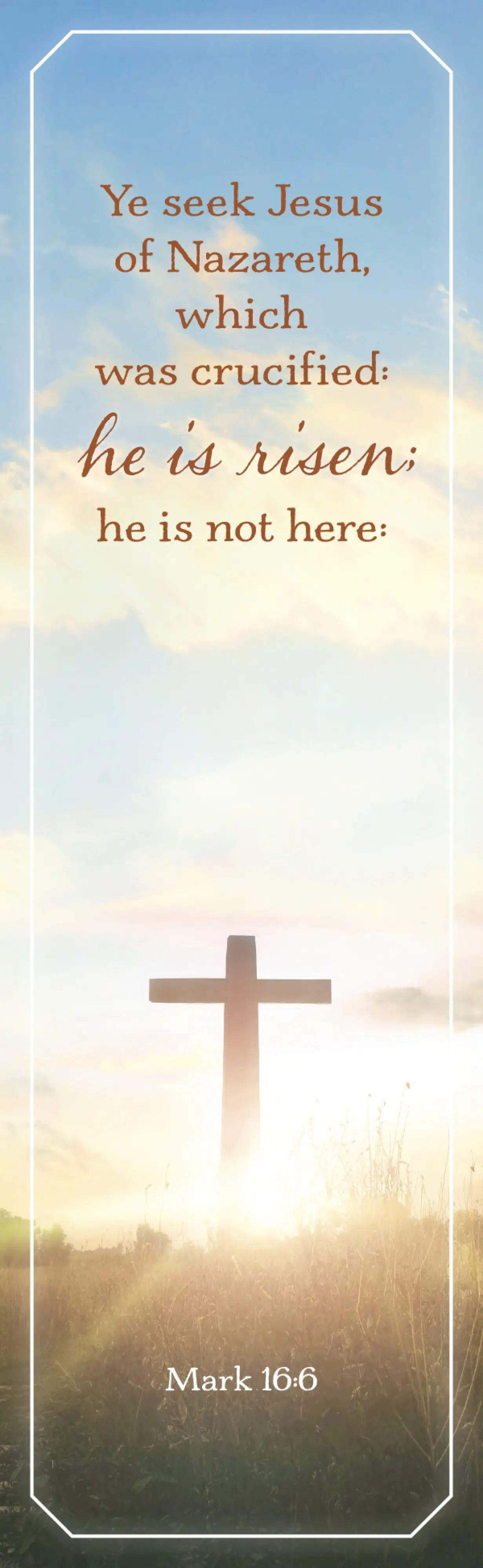 Easter Bookmark: Ye Seek (Package of 25): Free Delivery when you spend ...
